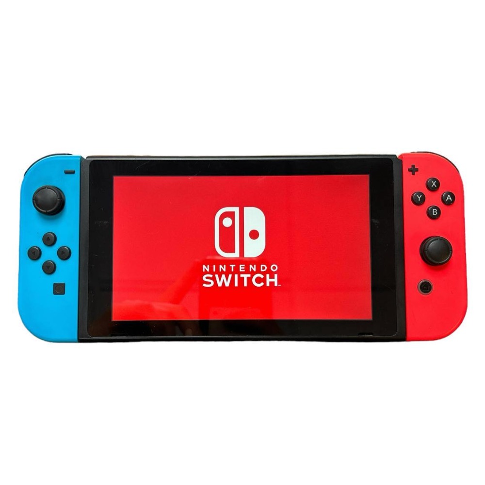 Pre-owned Nintendo Switch Neon Red and Blue + Docking Station - Own4Less